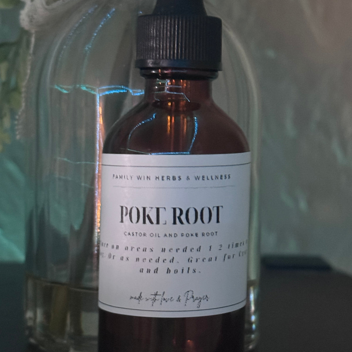 Poke root oil – Family Win Herbs and Wellness